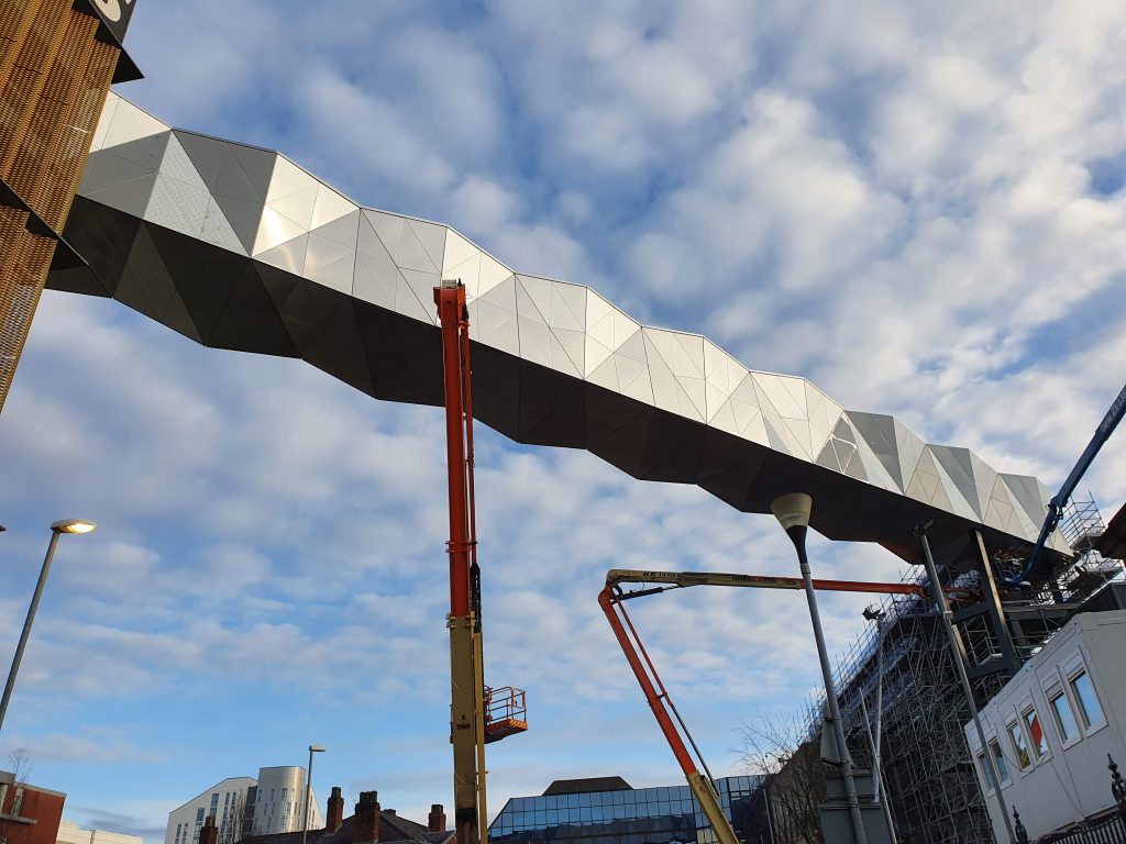 MRI link bridge taking shape - Curtis Moore