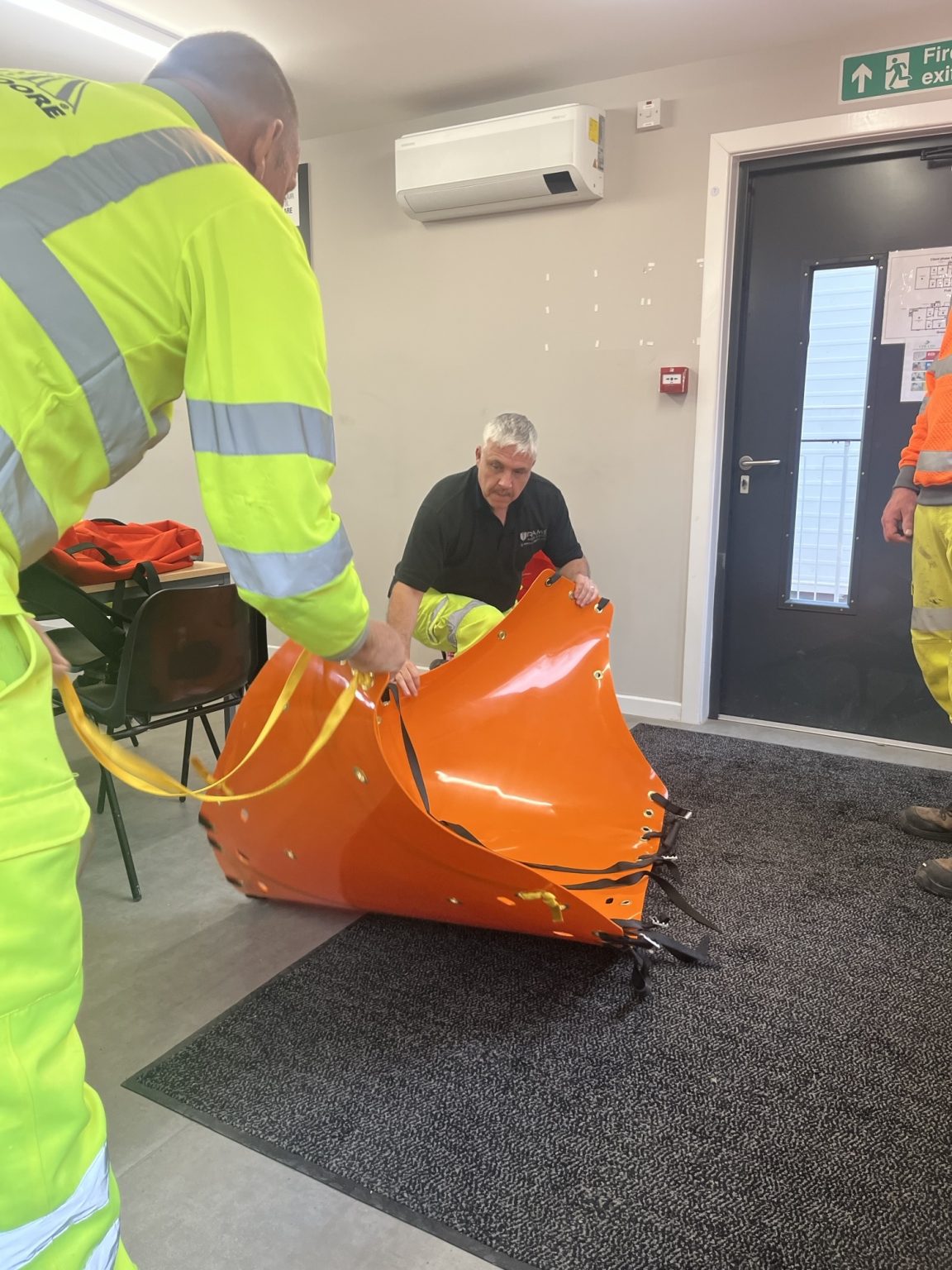 Enhancing Site Safety: Sked Stretcher Training for Our Team - Curtis Moore